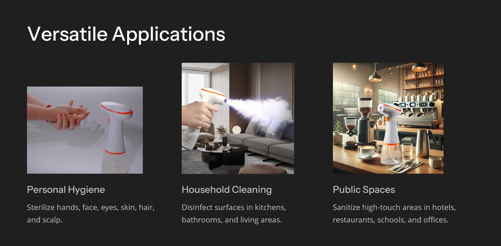 Ozone Water Spray - Portable & Eco-Friendly Sterilization Solution